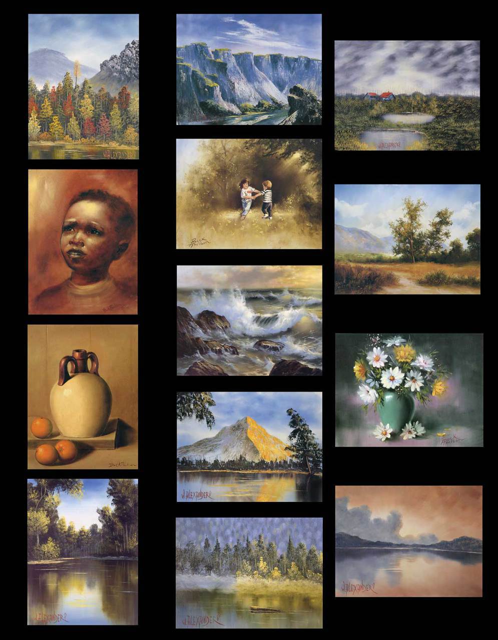 The Art of Bill Alexander and Buck Paulson Series 15 – Alexander Art Store